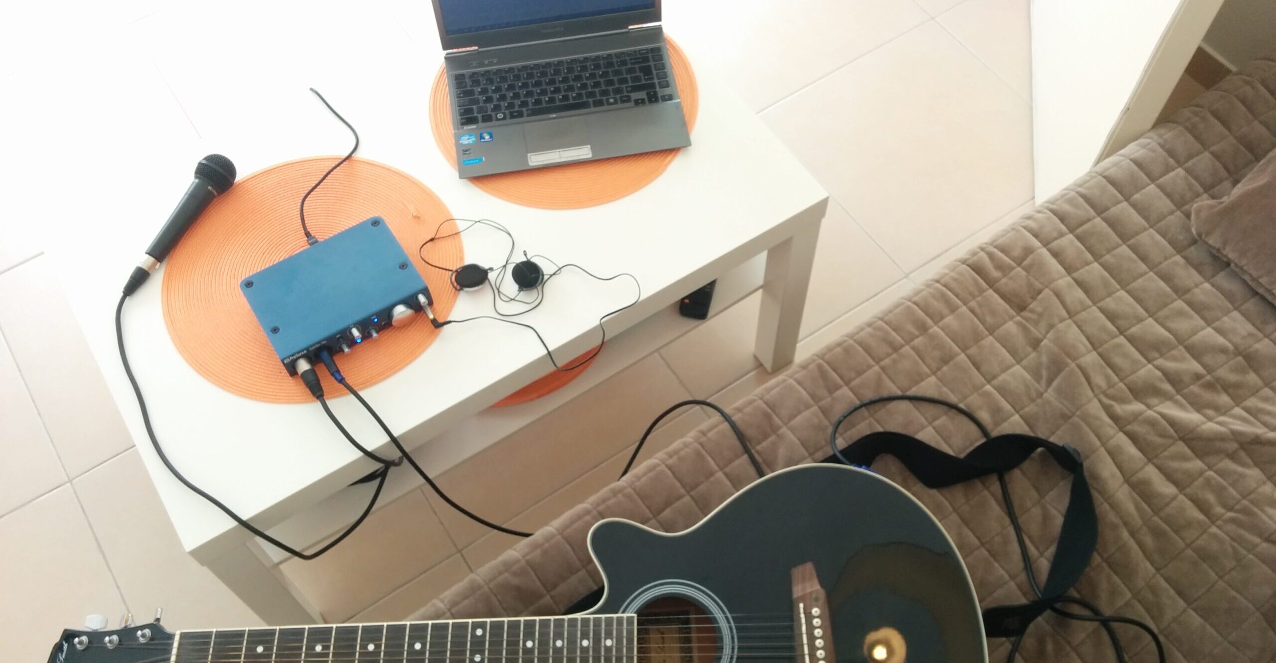 A really low-budget home studio (song recording for beginners part #1 ...